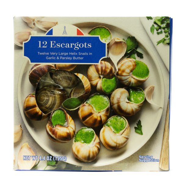 Escargot - In Shell w/Garlic & Parsley Butter - 4.4oz Tray - 10th & M ...